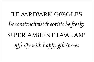 Typeface of the month: Mrs Eaves - Mark Boulton